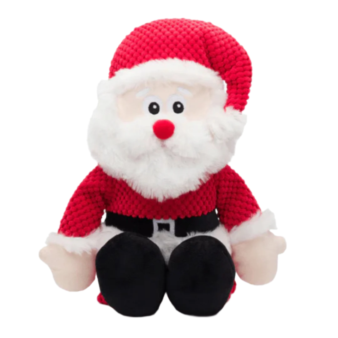 Fabdog Christmas Floppy Santa: Squeaky Holiday Joy - Brown's Natural ...