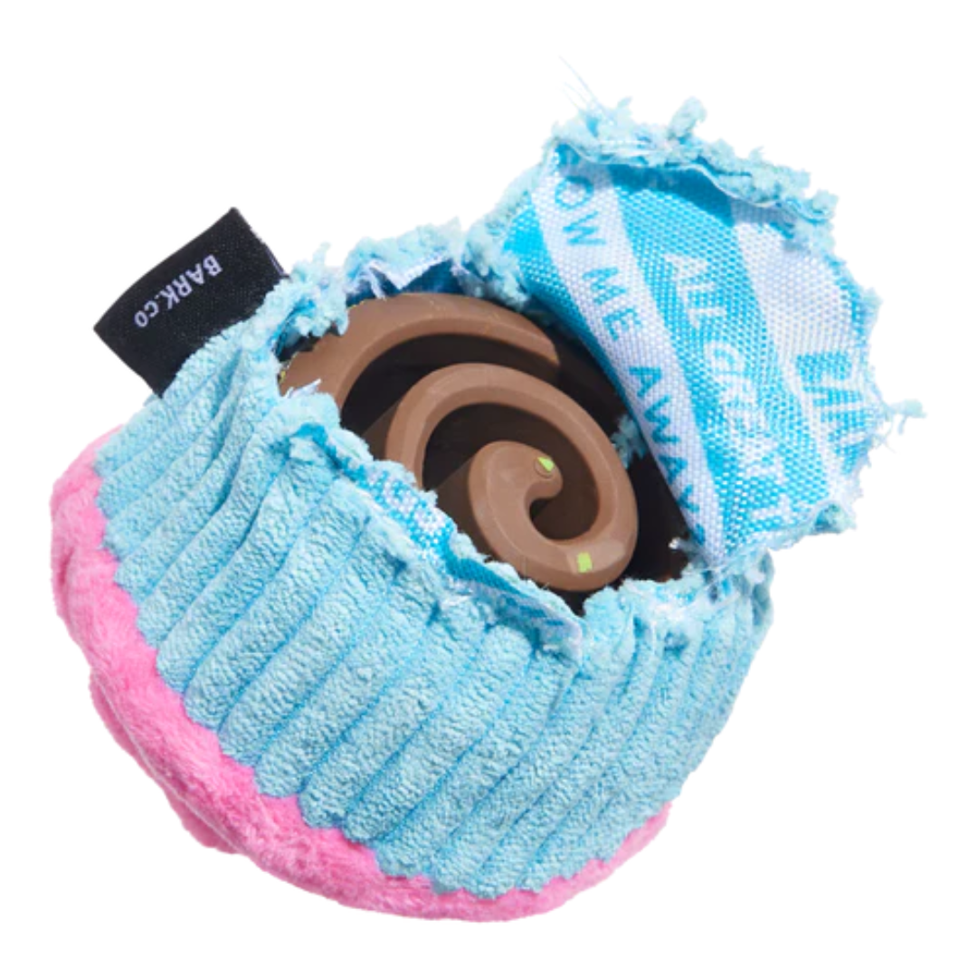 Bark Cup Kate 2-in-1 Rip & Reveal Dog Toy - Brown's Natural Pet Store