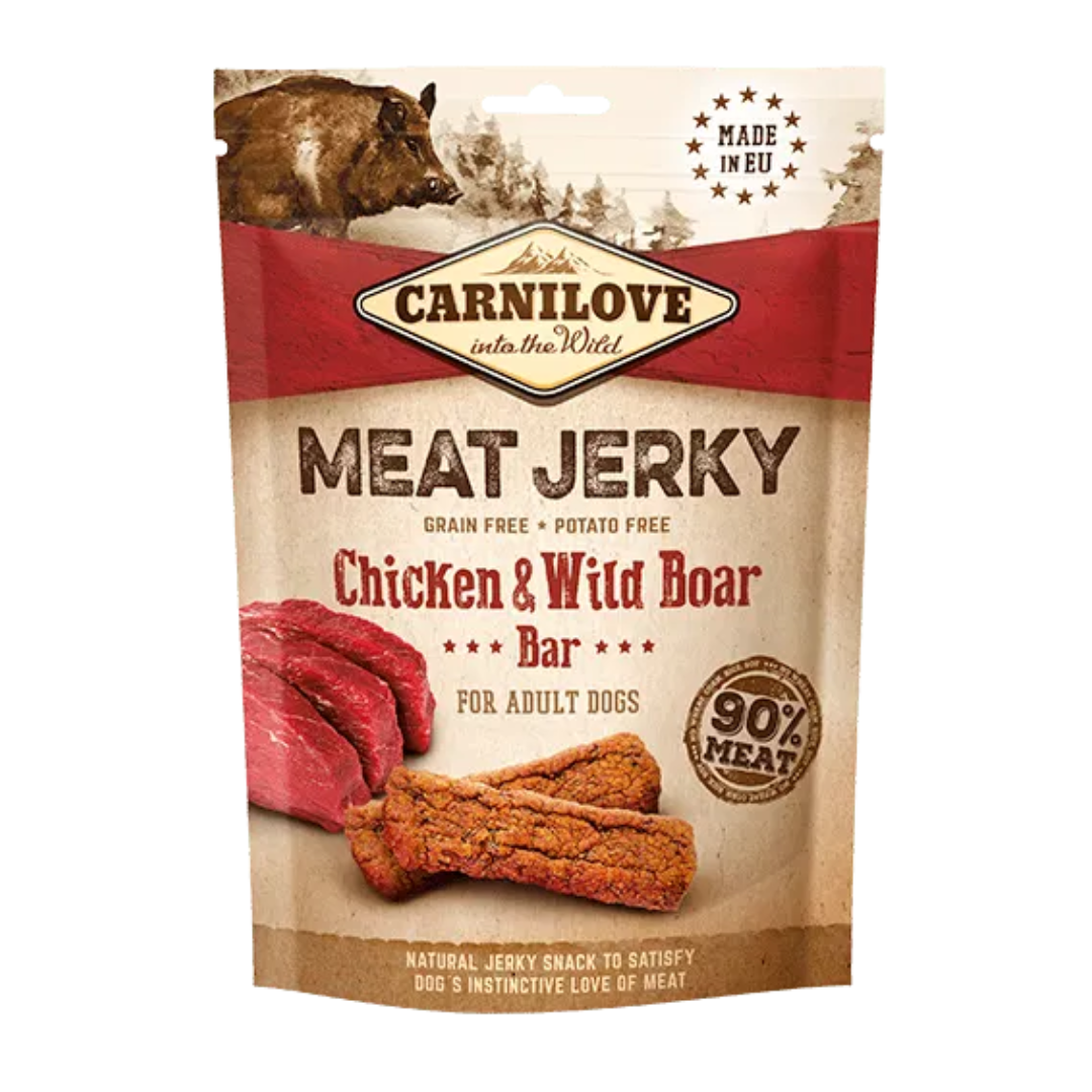 Carnilove Chicken & Wild Boar Bar: 90% Meat Treat - Brown's Natural Pet ...