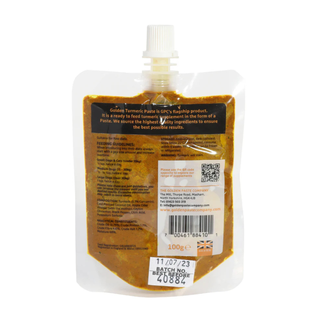Golden Paste Co. Golden Turmeric Paste for Dogs - Brown's Natural Pet Store