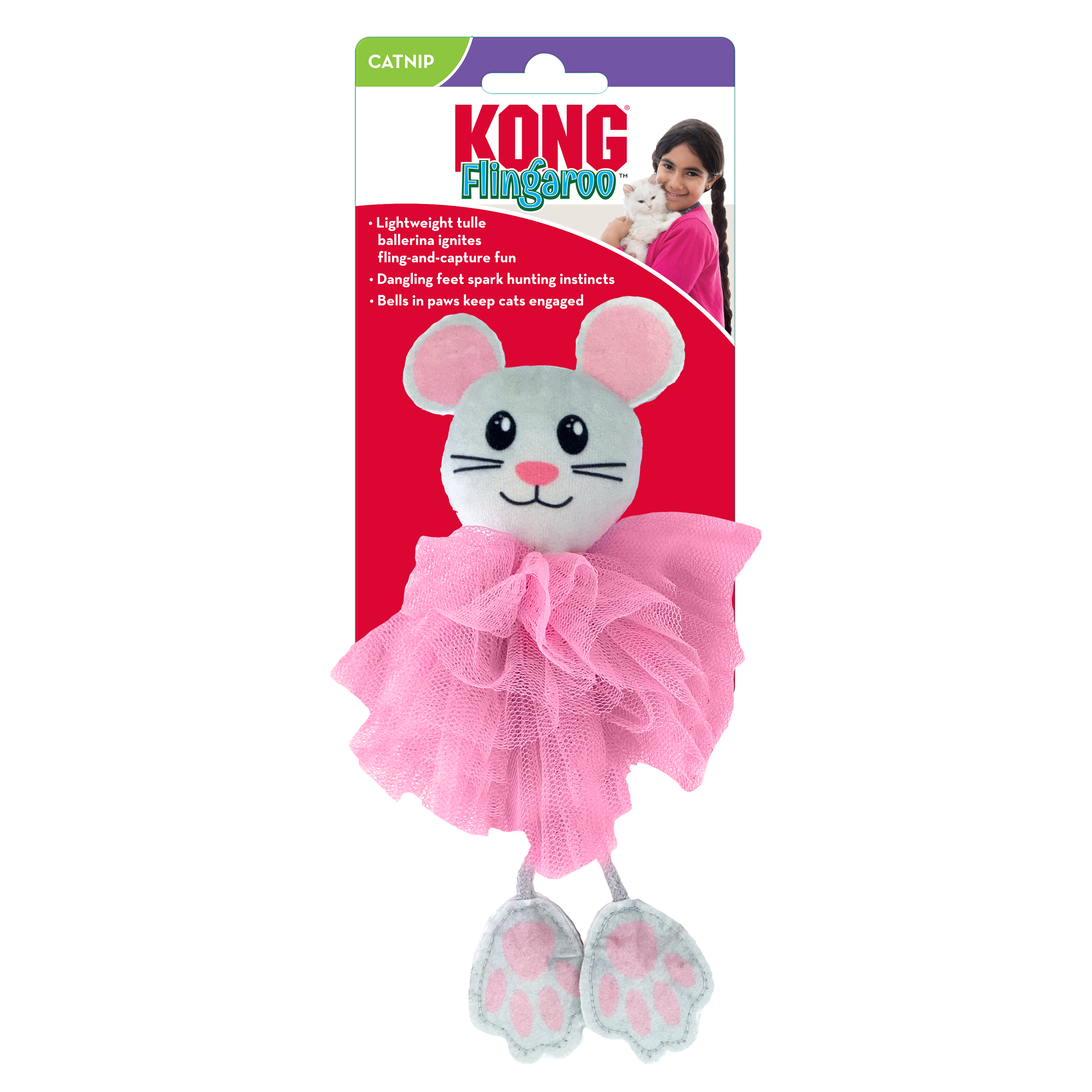 KONG Cat Flingaroo Tutu: Fun for Your Feline Friend - Brown's Natural ...