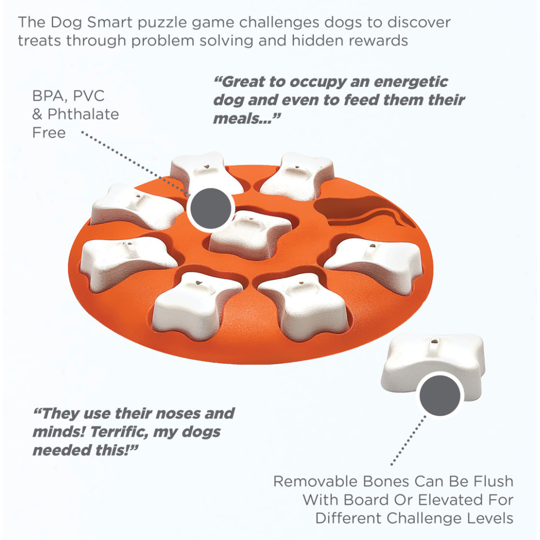 NINA OTTOSSON Dog Smart - Interactive Puzzle Toy for Dogs - Brown's ...