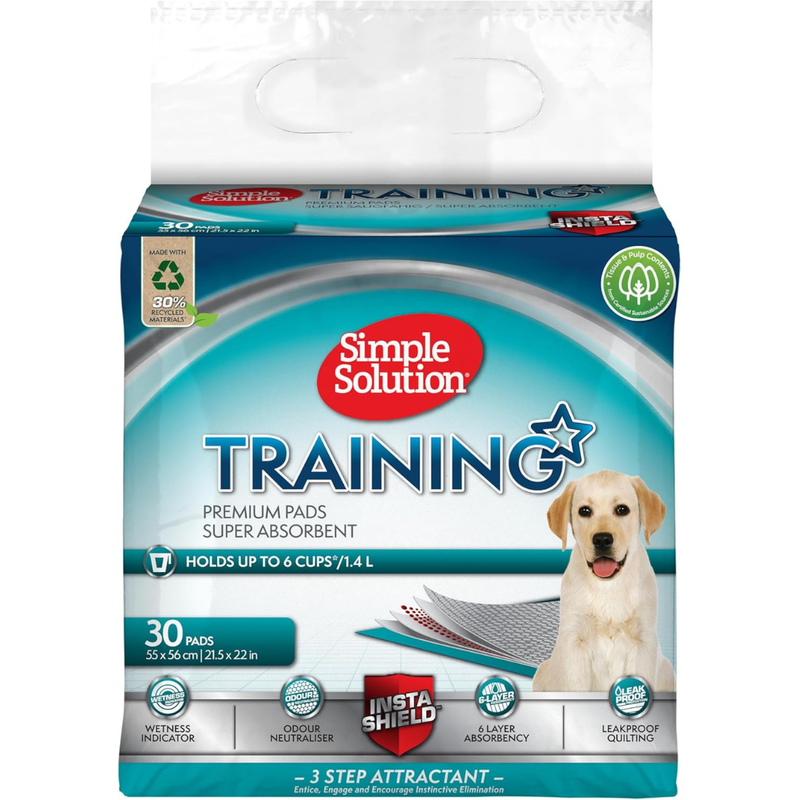Simple Solution Puppy Training Pads with Leak-Proof Design - Brown's ...