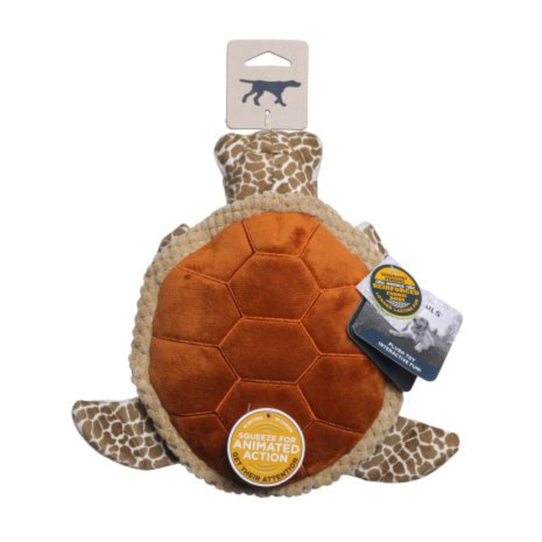 Tall Tails Plush Animated Sea Turtle: Flappy and Fun - Brown's Natural ...