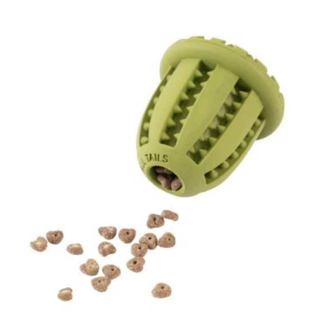 Tall Tails Natural Rubber Acorn - Interactive Treat Dispensing Toy for ...
