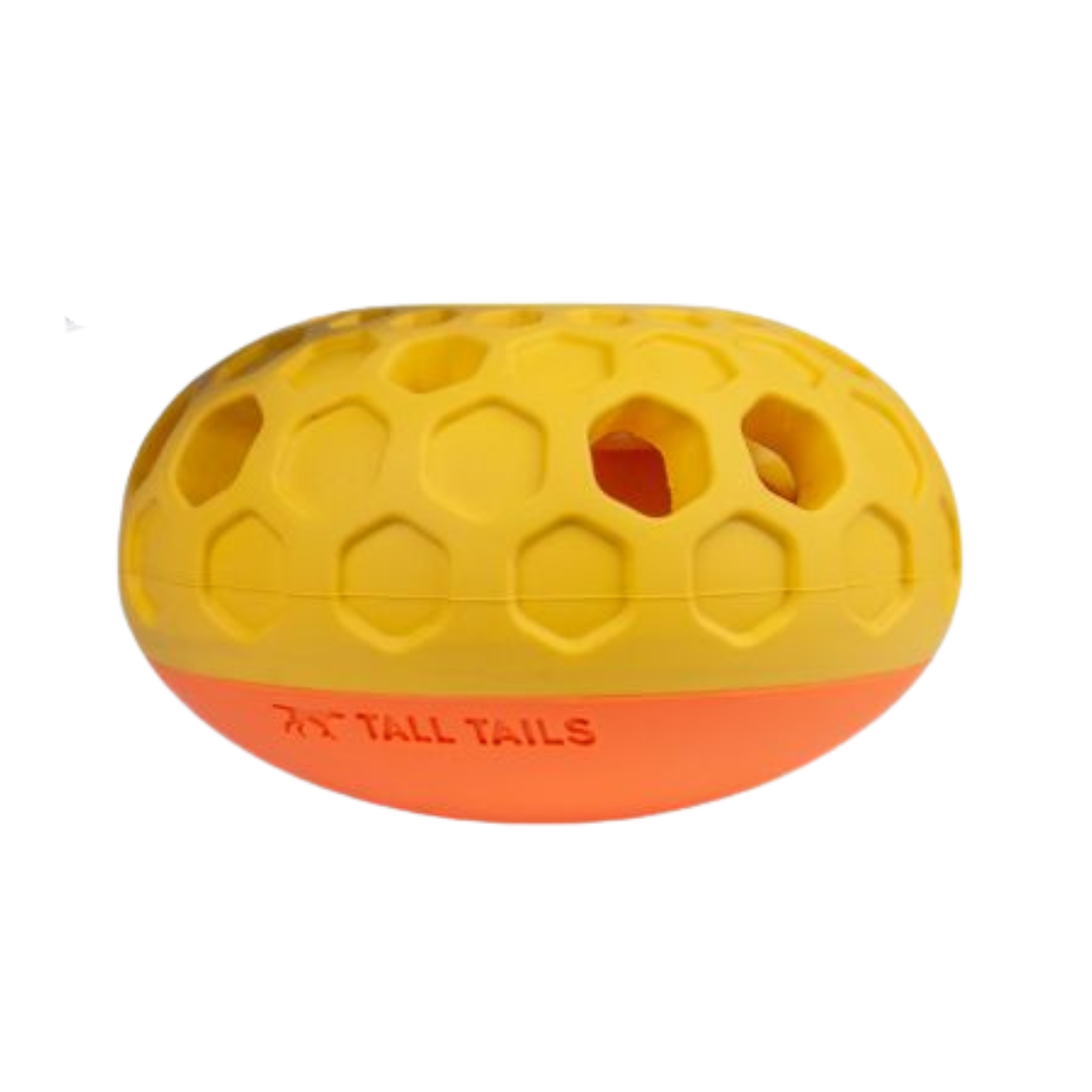 Tall Tails Natural Rubber Hive Toy - Rewarding Treat Dispenser for Dog ...