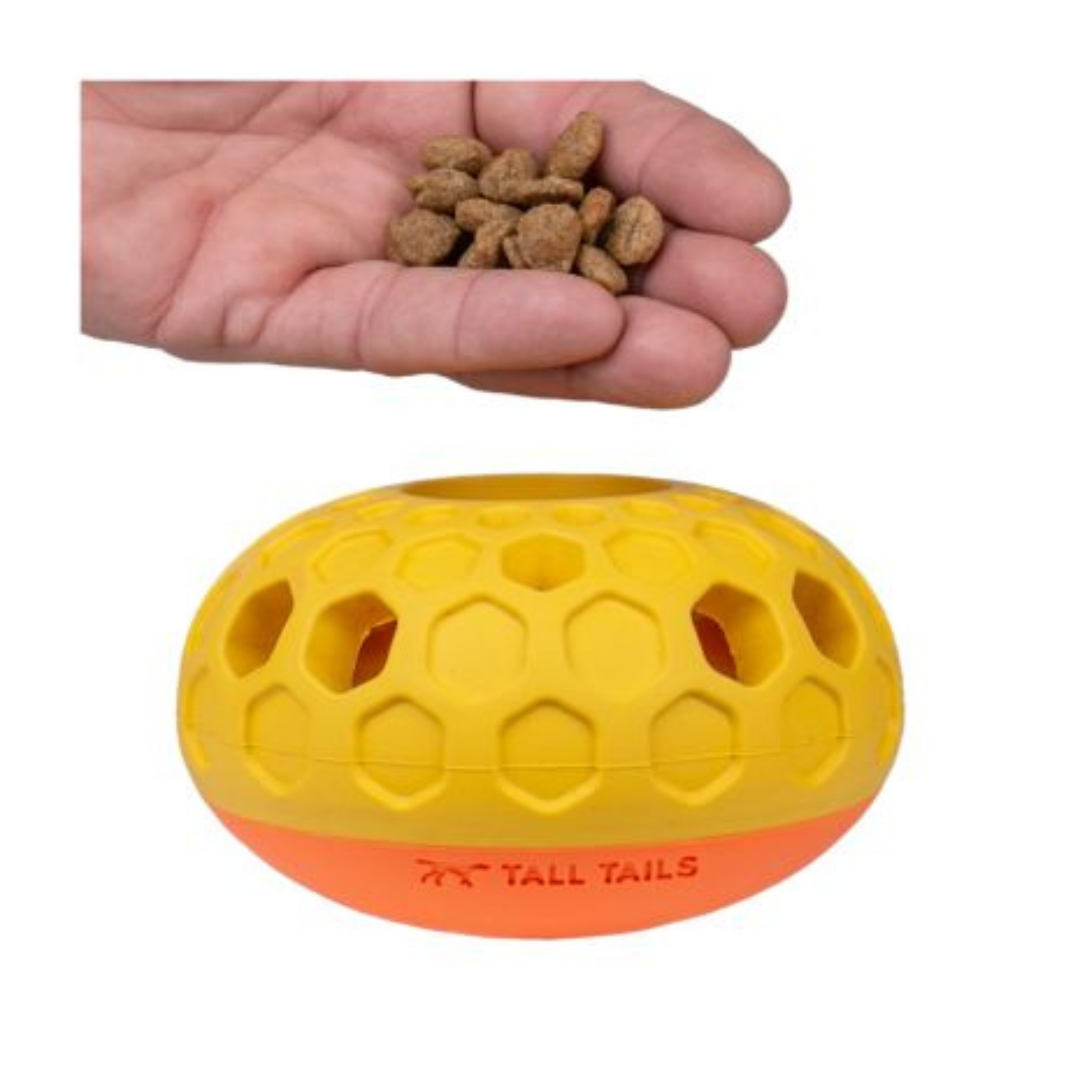 Tall Tails Natural Rubber Hive Toy - Rewarding Treat Dispenser for Dog ...