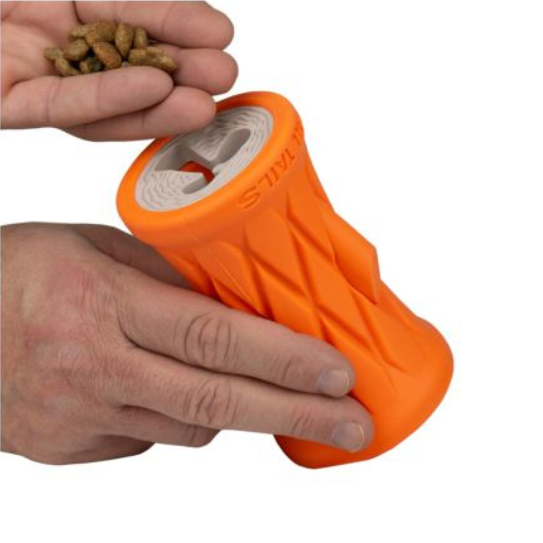 Tall Tails Natural Rubber Tree Trunk Toy - Interactive Treat Dispensin ...