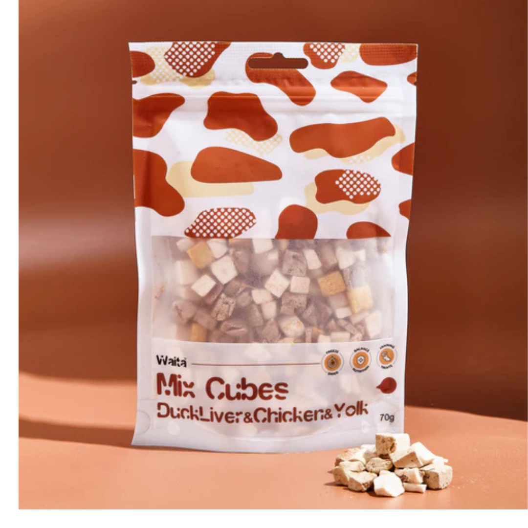 Freeze Dried Chicken, Duck Liver & Yolk - Nutrient Rich - Brown's Natural Pet Store