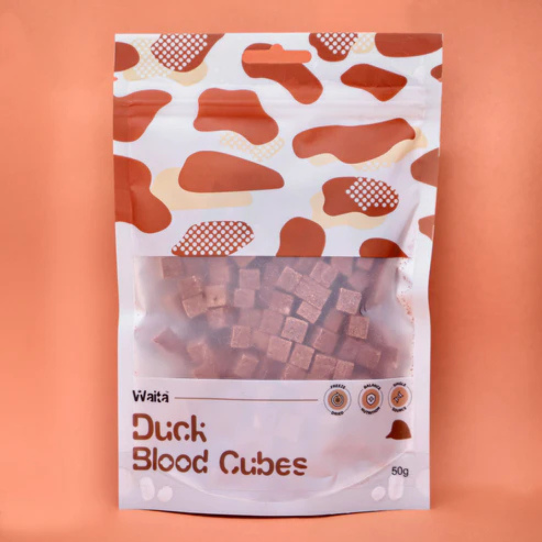 Waita Freeze Dried Duck Blood Cubes: Nutrition in Every Bite - Brown's ...