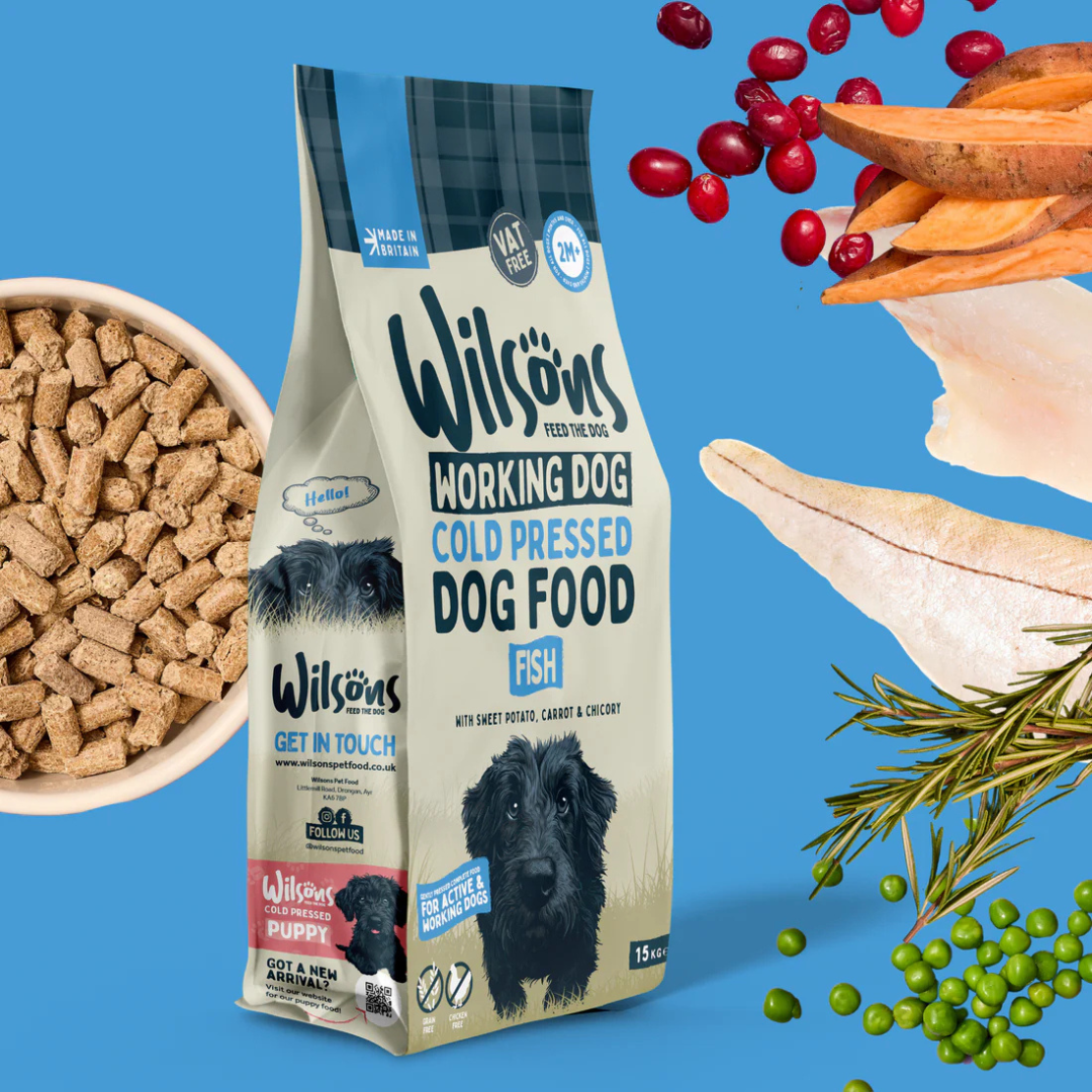 Wilsons Working Dog Cold Pressed Dog Food Fish - Brown's Natural Pet Store