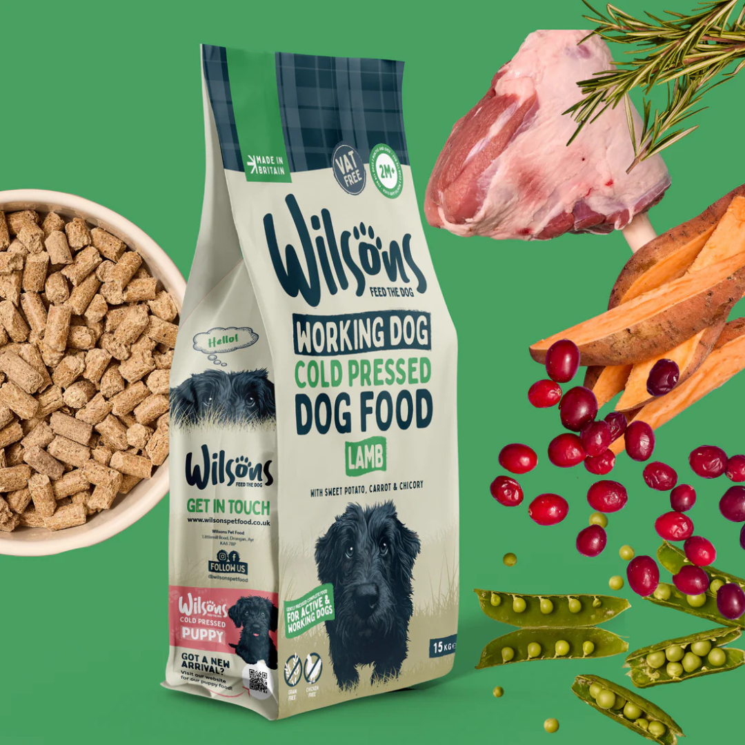 Wilsons Working Dog Cold Pressed Dog Food Lamb - Brown's Natural Pet Store